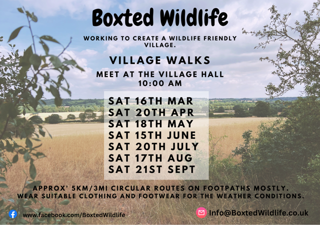 Boxted Wildlife group – Boxted Village Website