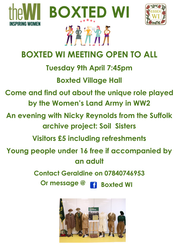 Boxted Village Website – Useful information and news